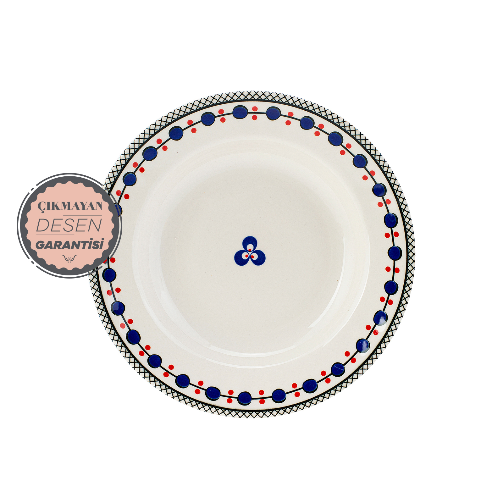 Karaca İstanbul Serisi Çicekli Servis Tabağı 27 cm Cookplus